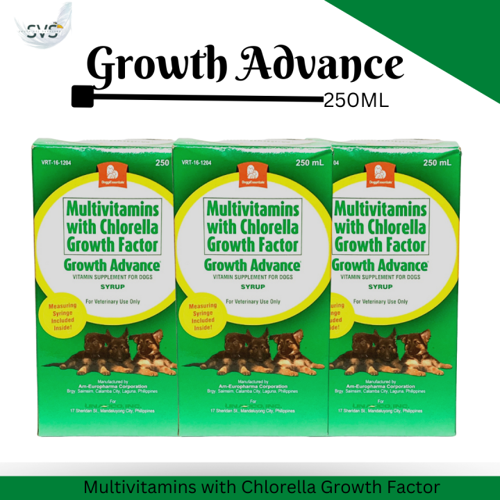 [JWR AGRIVET] Growth Advance 250ML Vitamin Supplement For Dogs Syrup ...