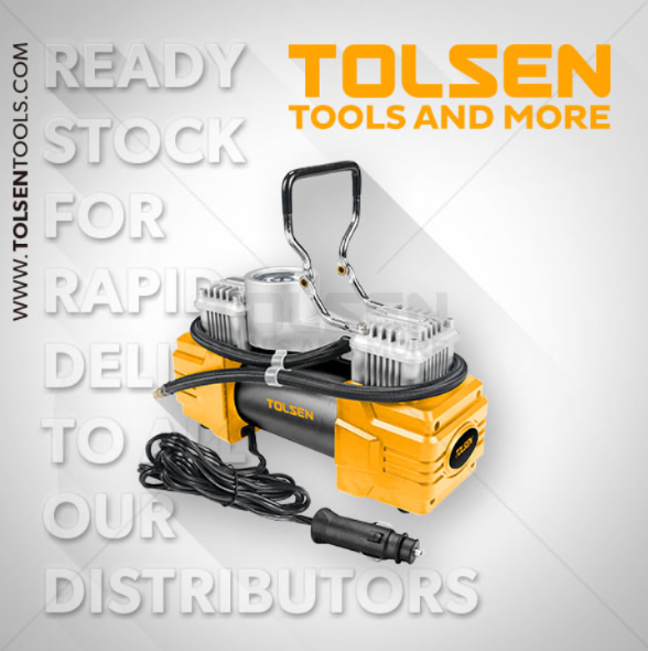 Tolsen Tools , 12V Power Air Inflator 200W - 65516 | Lazada Singapore