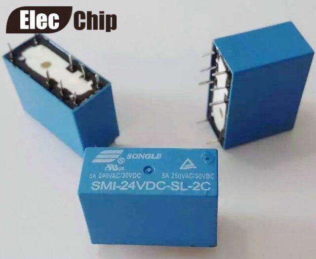 High Quality 】 rip2jl 5ชิ้นรีเลย์ไฟฟ้า Smi-05vdc-sl-2c Smi-24vdc-sl-2c ...