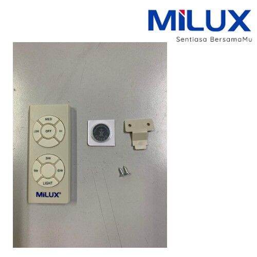 Milux Ceiling Fan MCF-C212L/MCF-E850/MCF-E135/MCF-C103 Remote Control ...