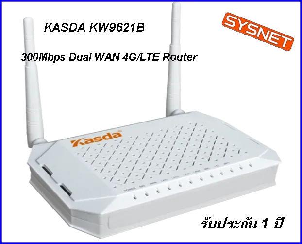 Kasda KW9621B 300Mbps Dual WAN 4G/LTE Router | Lazada.co.th