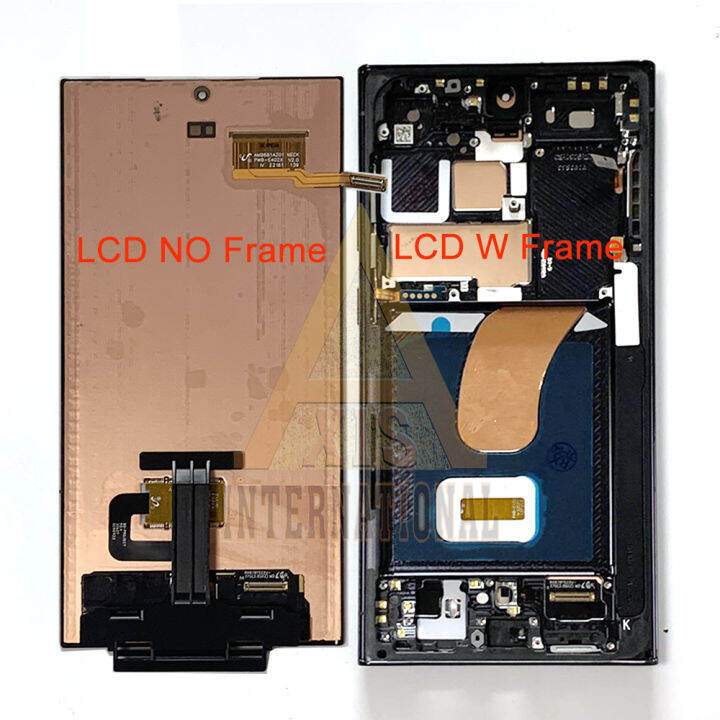 OLED For Samsung Galaxy S23 Ultra LCD S918B Screen Display Touch Panel ...