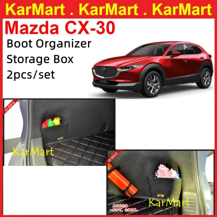Mazda CX30 Boot Organizer Trunk Storage Box Kotak Simpan Foldable 2pcs ...