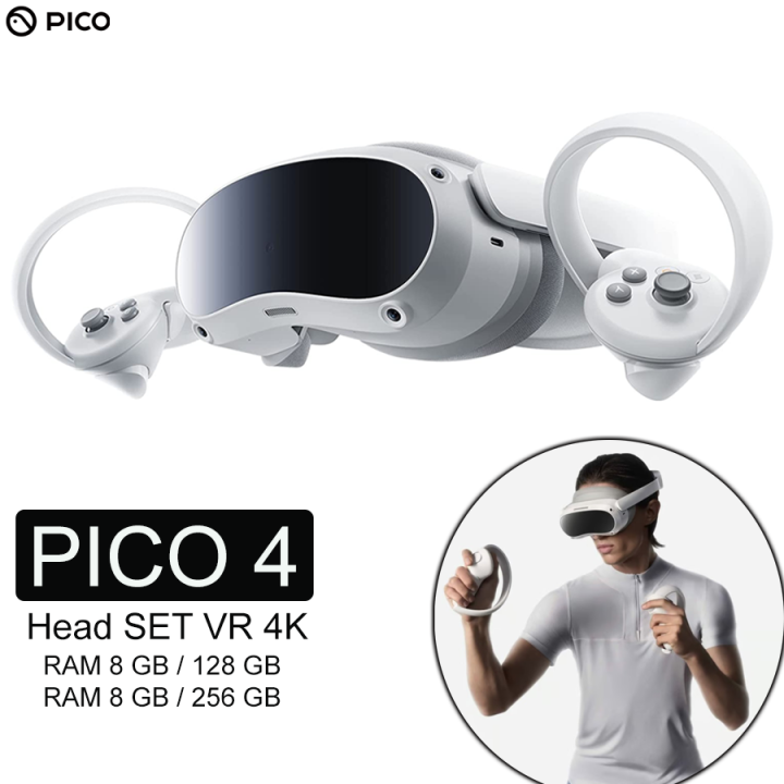 PICO 4 All-in-One VR Headset 128/256 GB ความละเอียดระดับ 4K | Lazada.co.th