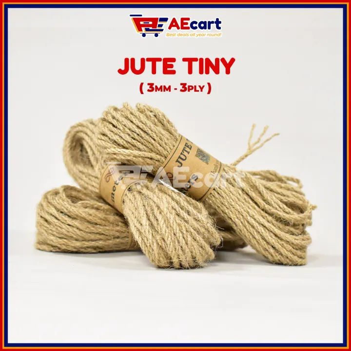 3MM 3PLY | 𝐉𝐔𝐓𝐄 𝐒𝐓𝐑𝐈𝐍𝐆 / 𝐉𝐔𝐓𝐄 𝐓𝐈𝐍𝐘 | 10m/50m | Lazada PH