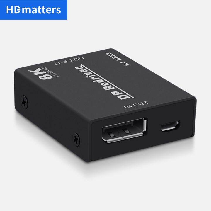 Displayport extender 8K Active DP Displayport repeater amplifier ...