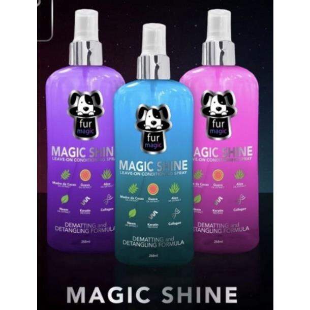magic shine leave on conditioning spray dematting and detangling ...