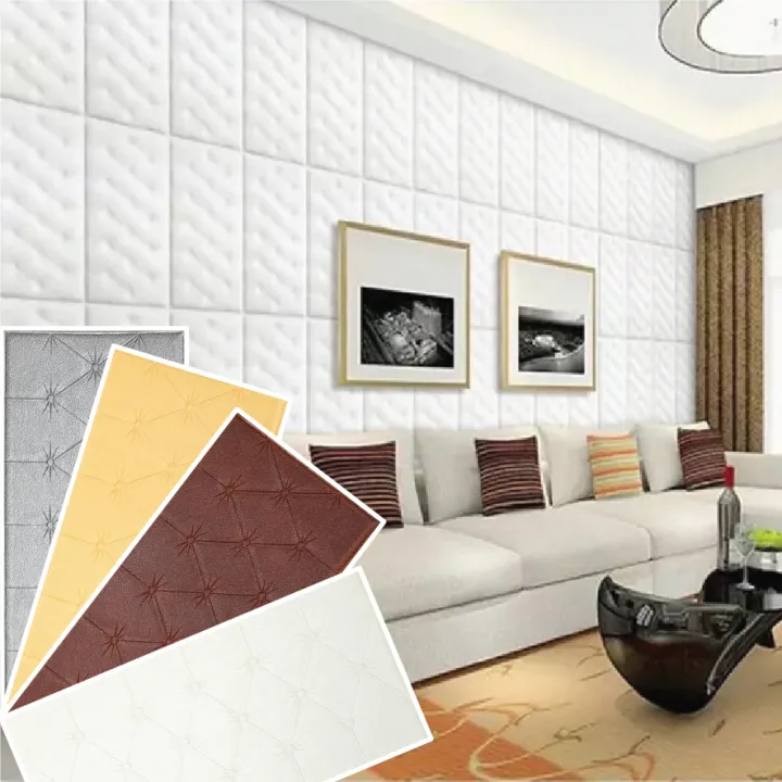 HC - WALLPAPER DINDING 3D FOAM HEAD BOARD BED FOAM WALLFOAM 70x38cm ...