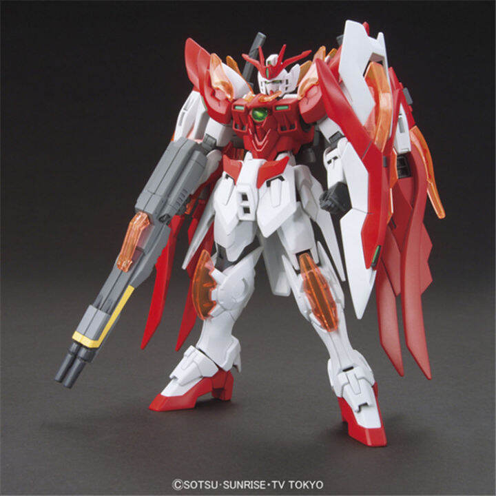 Bandai genuine gundam model 1/144 HGBF 033 Wing Gundam Zero flying wing ...