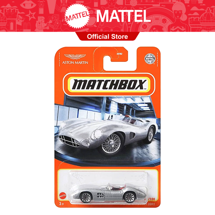 Matchbox Basic Die-Cast Vehicles - 1956 ASTON MARTIN DBR1 Toy for Kids ...
