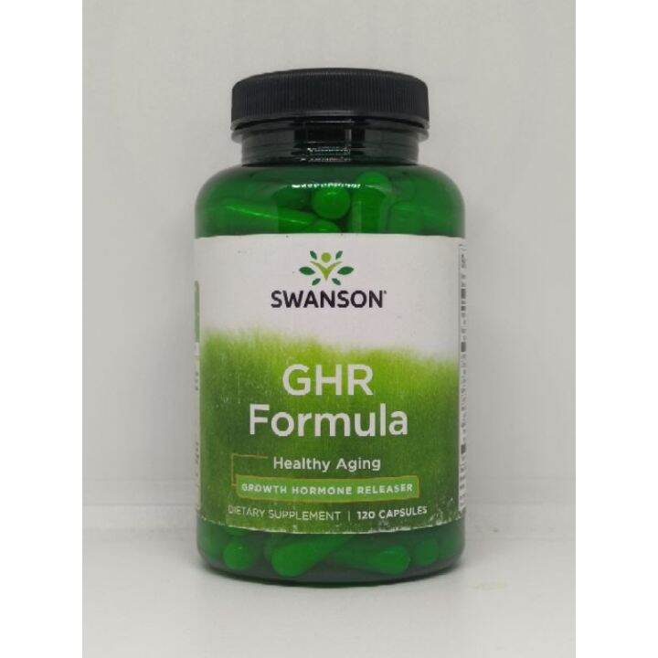 กรดอะมิโนที่ช่วยเพิ่ม Growth hormone , ช่วยชะลอวัย (Swanson GHR Formula ...