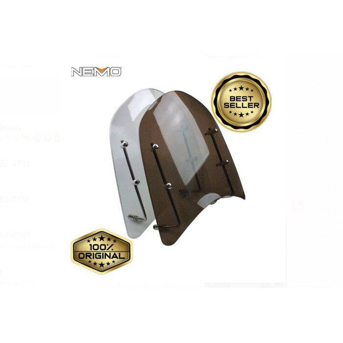 Windshield Universal bisa untuk semua jenis motor / Windshield / Kaca ...