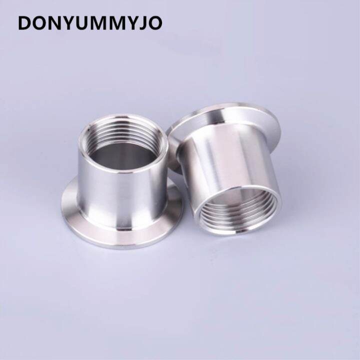 1Pc 1 'สุขาภิบาลหญิง Threaded Ferrule ท่อติดตั้ง Tri Clamp Type สแตนเลส ...