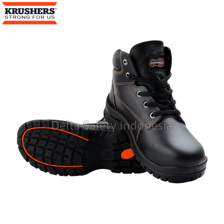 Sepatu Safety Shoes Krushers Dallas Hitam Original Safety Shoes Krusher ...