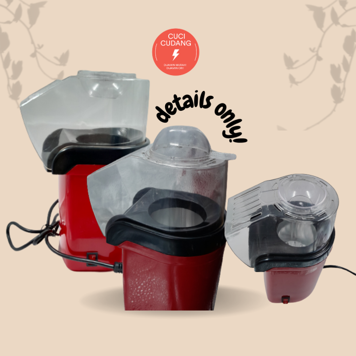 Mesin Popcorn Hot Air Mini | Lazada Indonesia