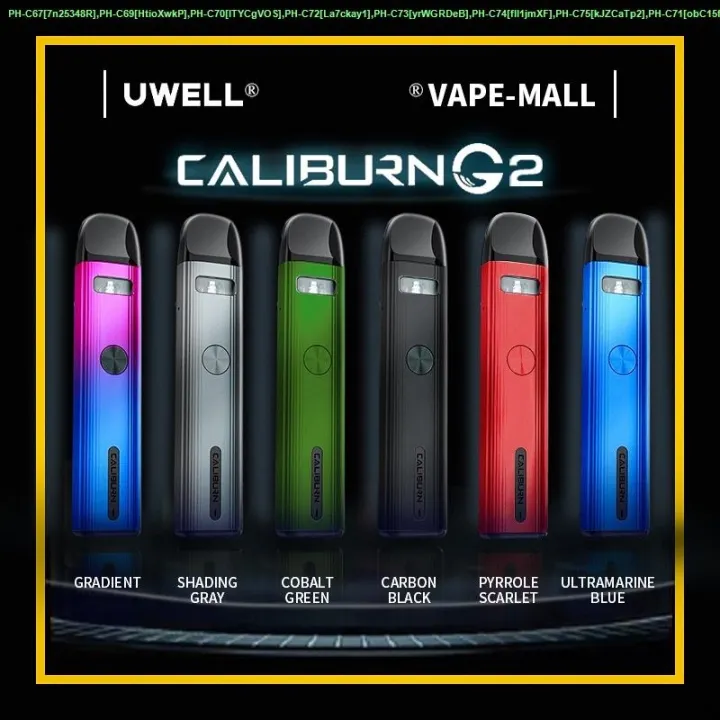 Legit Uwell Caliburn G2 G With Warranty VAPE SET POD KIT Caliburn G ...
