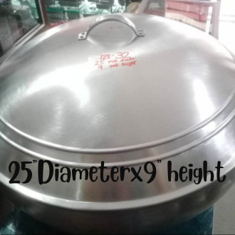 EXTRA Jumbo Size Aluminum Casserole Pinukpok handmade Cookware set ...