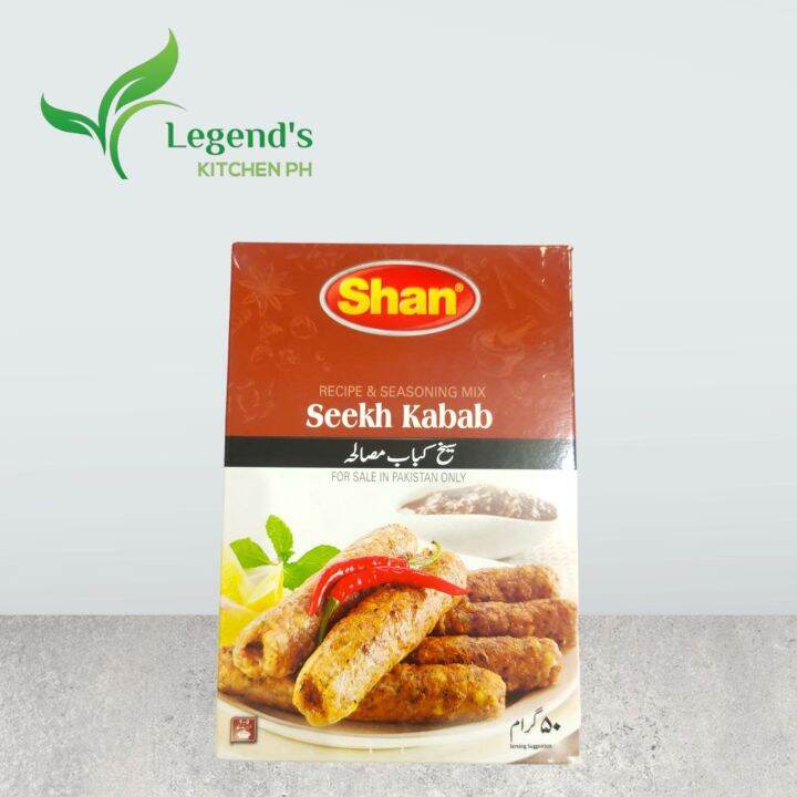 SHAN Seekh Kebab Masala (50g) | Lazada PH SHAN Seekh Kebab Masala (50g) | Lazada PH