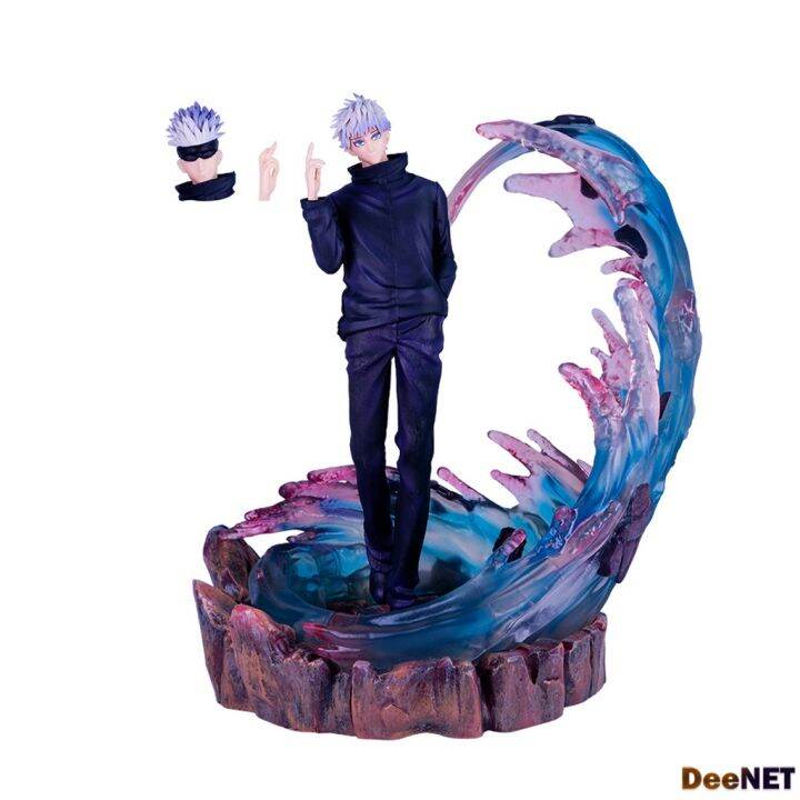 Gojo Satoru Special Effects Jujutsu Kaisen Action Figure with LED Light ...