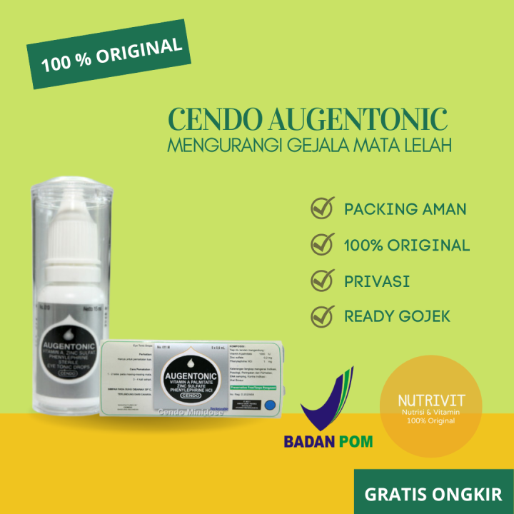 Cendo Augentonic 5 ML / MINIDOSE Tetes Mata | Lazada Indonesia