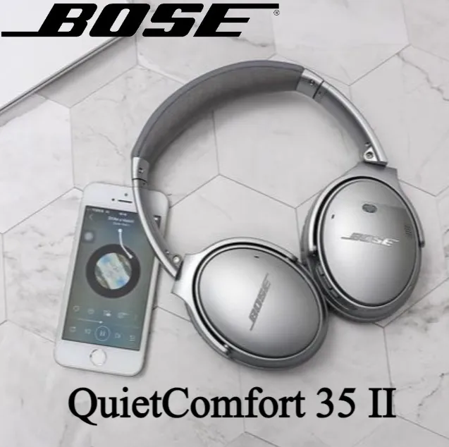 【Fast Delivery】BOSE QC35 II QuietComfort 35 ANC Wireless Bluetooth Head-mounted Noise Cancelling ...