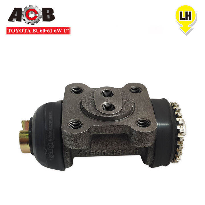 ACB กระบอกเบรคหลัง TOYOTA BU60-61 6ล้อ 1นิ้ว LH ข้างซ้าย,ล่าง (47580 ...