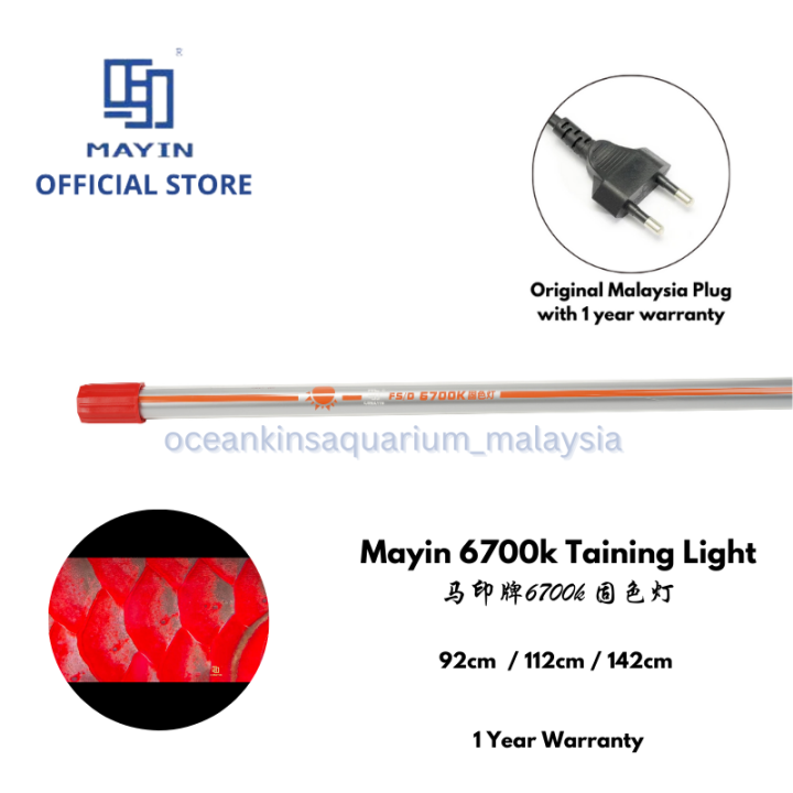 Mayin 6700k Taining Light 100%正品 6700K 马印龙鱼专用固色灯 | Lazada