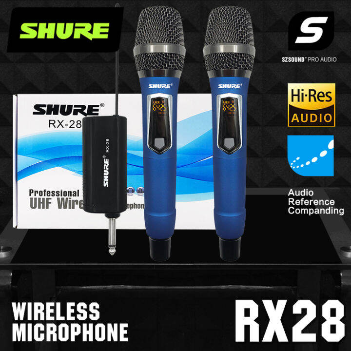 【SZ sound】 SHURE RX28 Wireless Microphone UHF Wireless Microphone Dual ...