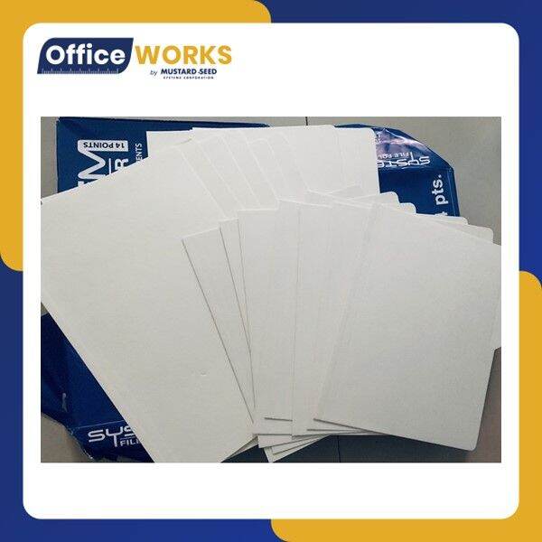 Folder White 14PTS 100's Short and Long | Lazada PH