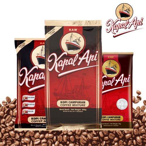 Kapal Api Serbuk Kopi Special Mix Original Campuran Halus Kaw Ground ...