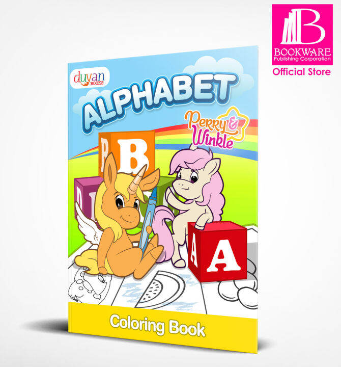 Perry & Winkle: Alphabet Coloring Book | Lazada PH