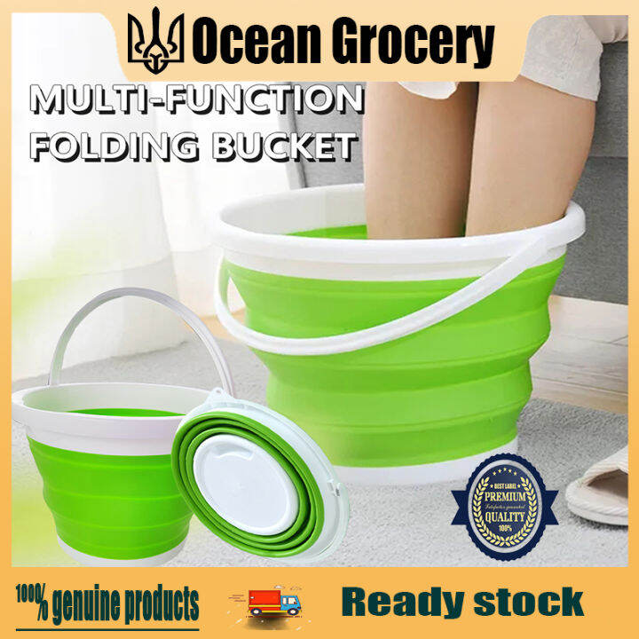 Ember Lipat Water Bucket Foldable Collapsible 5 Liter | Lazada Indonesia