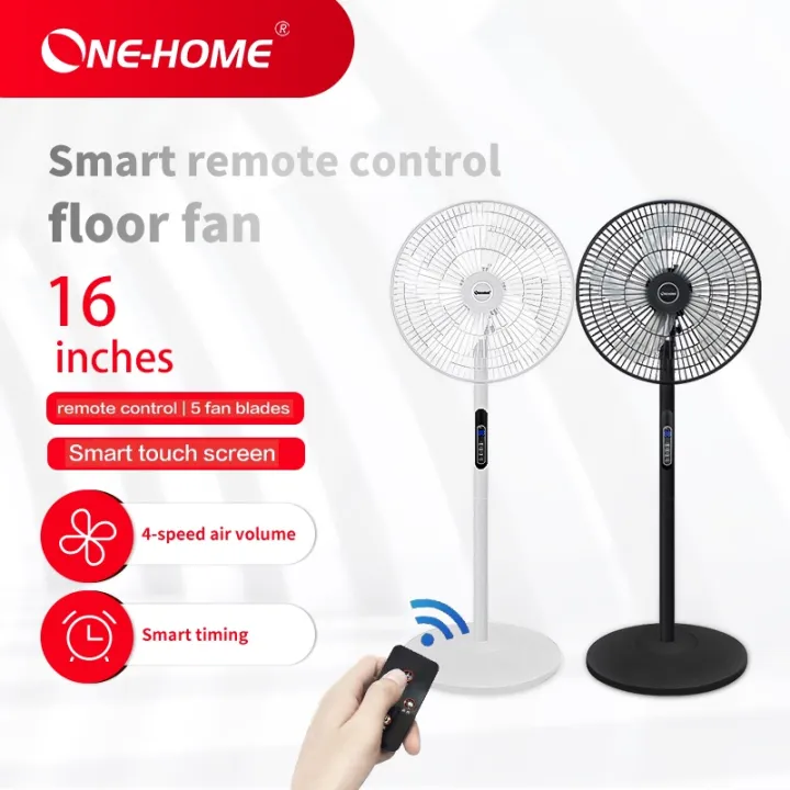 inverter electric fan ONE HOME Floor Fan Household Remote Stand Fan ...