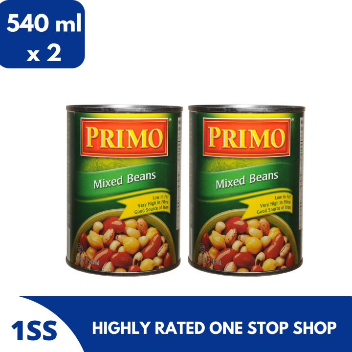Primo Mixed Beans, 540ml set of 2 | Lazada PH