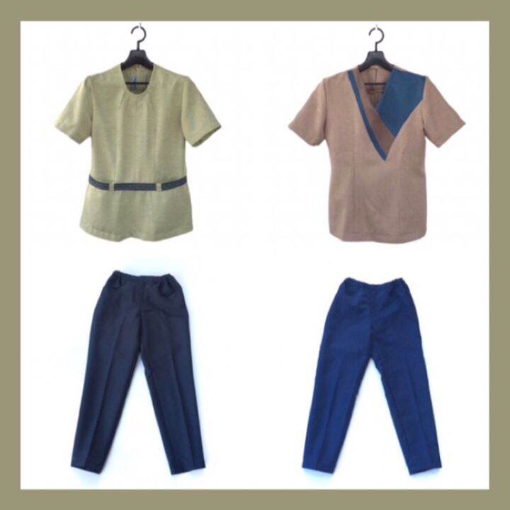 DepEd Uniform Ready To Wear for Monday and Tuesday (2 complete sets ...