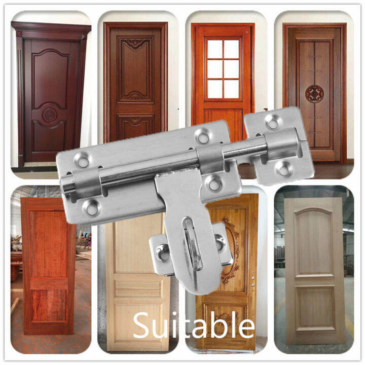 ZOATAAL Private Stainless Steel Gate Safety Hardware Parts Cabinet lock ...