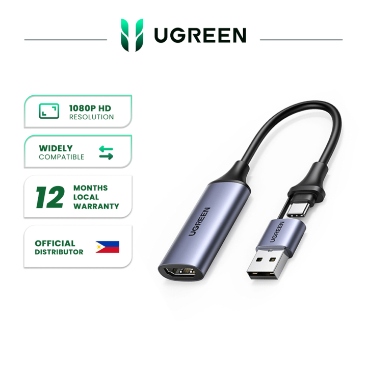 UGREEN Video Capture Card Single HDMI Input - PH | Lazada PH