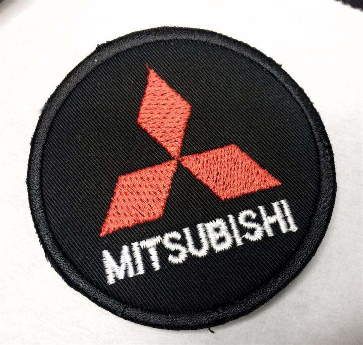 Mitsubishi Motors Racing Souvenir Embroidered Cloth Patch Badge | Lazada PH
