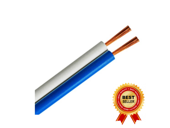 READY STOCK White Two Core Flexible Cable 2C×23/0.14 Electric Cable ...