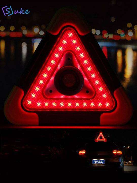 【New Arrival】Suke Warning triangle light Car Safety Reflective Triangle ...