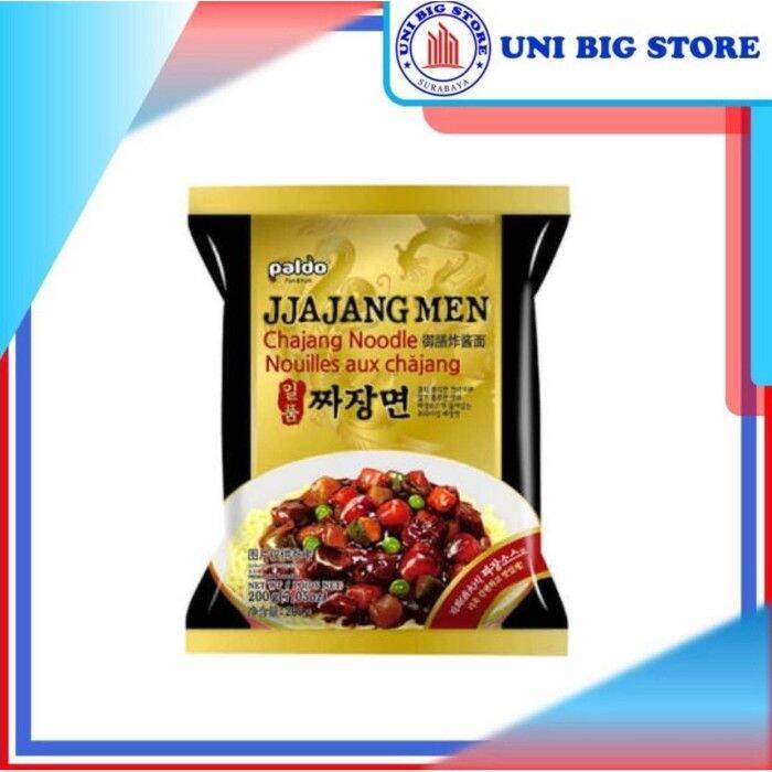 Paldo Jjajangmen Ramen 200Gr Jjajangmyeon Korea Mie Hitam - Black Bean ...