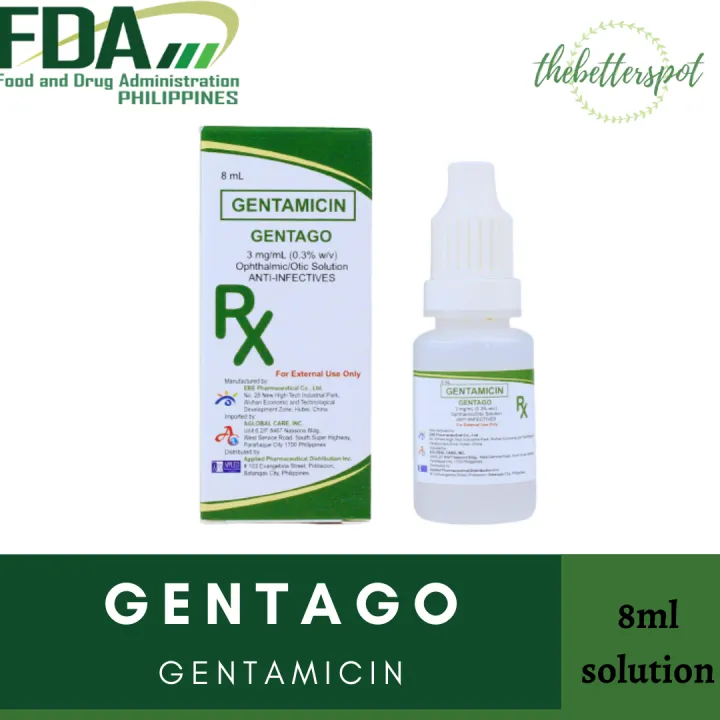 GENTAGO Drops Genta micin || Eye/Ear Solution for dogs, cats , hens ...