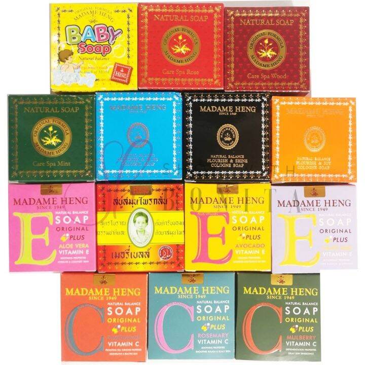 [AUTHENTIC] MADAME HENG ORIGINAL / VITAMIN C / VITAMIN D SOAPS | Lazada PH