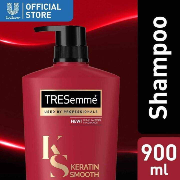 TRESemmé Hair Straightener Shampoo for and Frizzy 900ml | Lazada PH