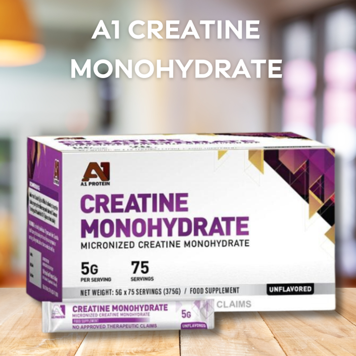 A1 Micronized Creatine Monohydrate Food Supplement AFA A1 Protein 5g ...