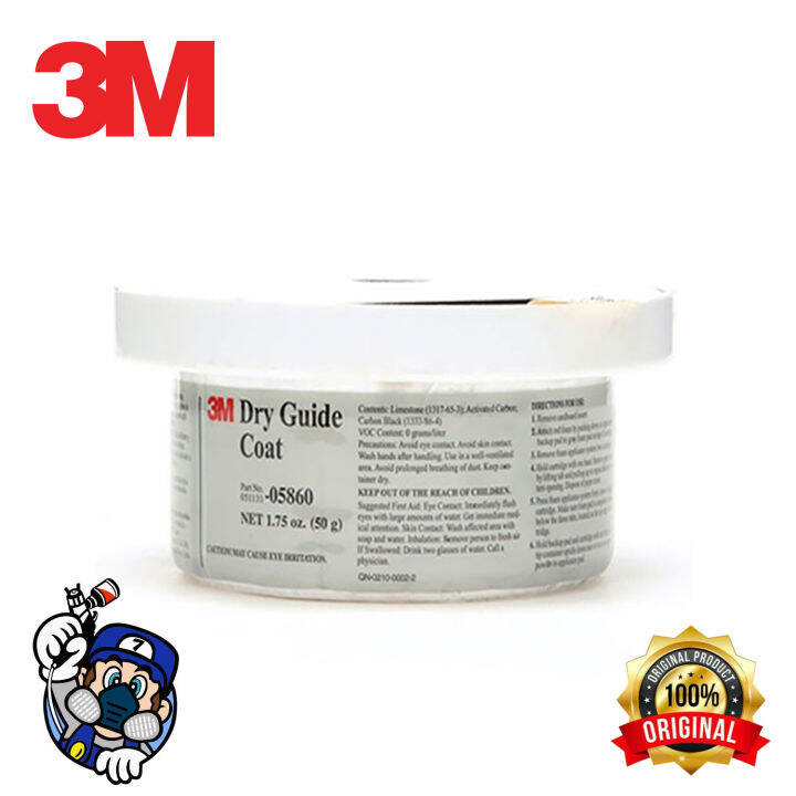 3M 05860 DRY GUIDE COAT (50G) (REFILL CARTRIDGE ONLY) | Lazada