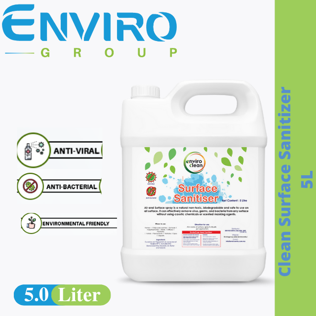 ENVIRO Clean Surface Disinfectant (5L) | Lazada