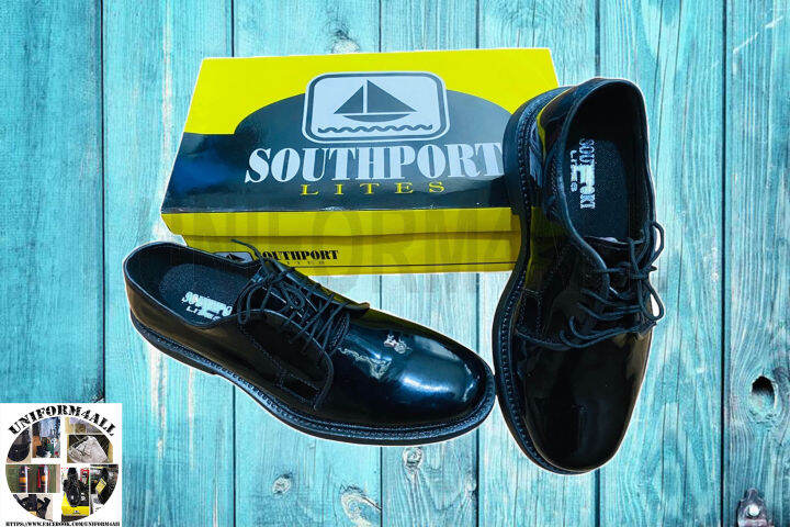 J&B southport lites charol shoes for security guard (Original) | Lazada PH