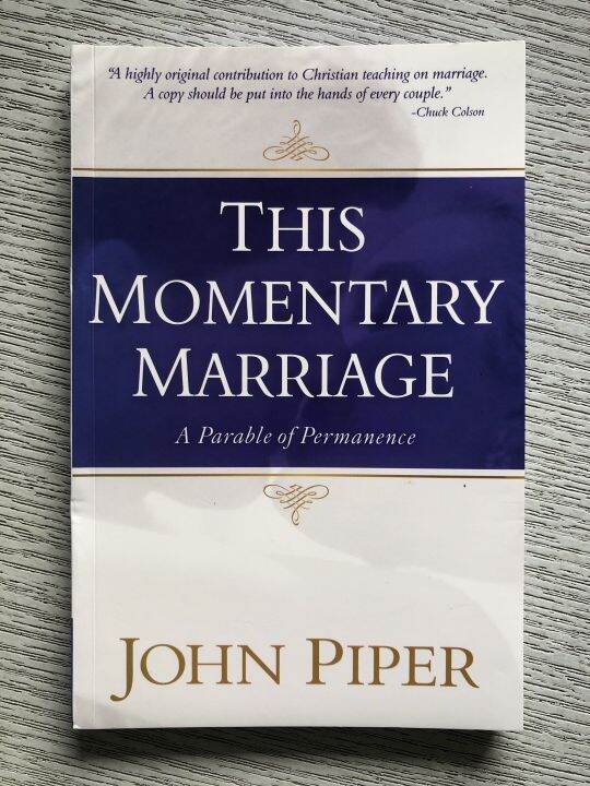 This Momentary Marriage: A Parable of Permanence | Lazada PH