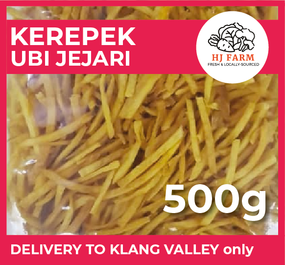 Kerepek UBI JEHARI 500g Local Fried Potato Fries Potato Chips Snacks HJ ...